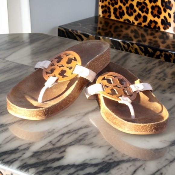 Tory Burch | Shoes | Tory Burch Miller Cloud Sandals Size 1 So Fine ...
